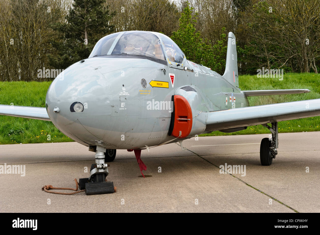BAC Jet Provost taken at Bruntingthorpe airfield Stock Photo - Alamy