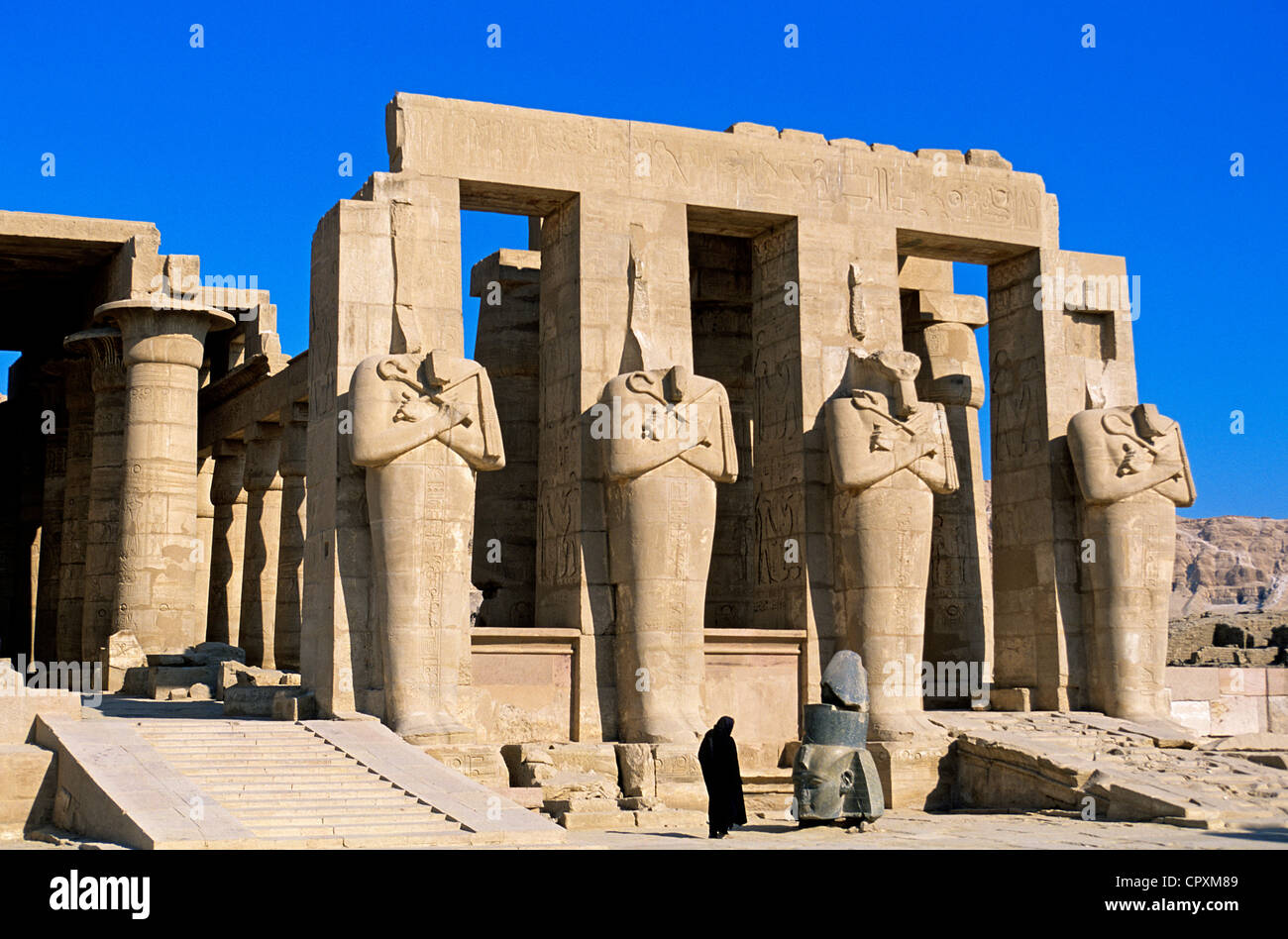 Osiris pillars hi-res stock photography and images - Alamy