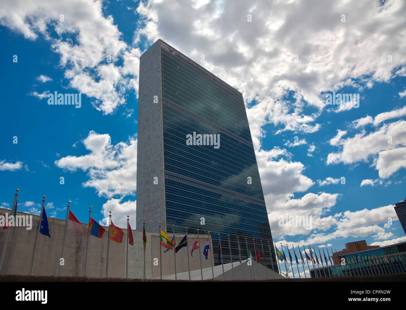 United Nations headquarters in Manhattan, New York City Stock Photo - Alamy