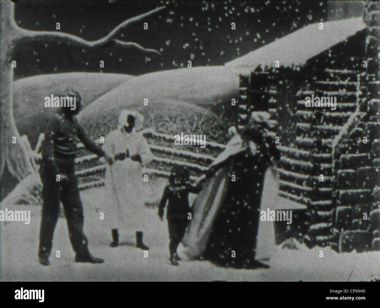 Still from Edwin S. Porter's Uncle Tom's Cabin (1903) released by the ...