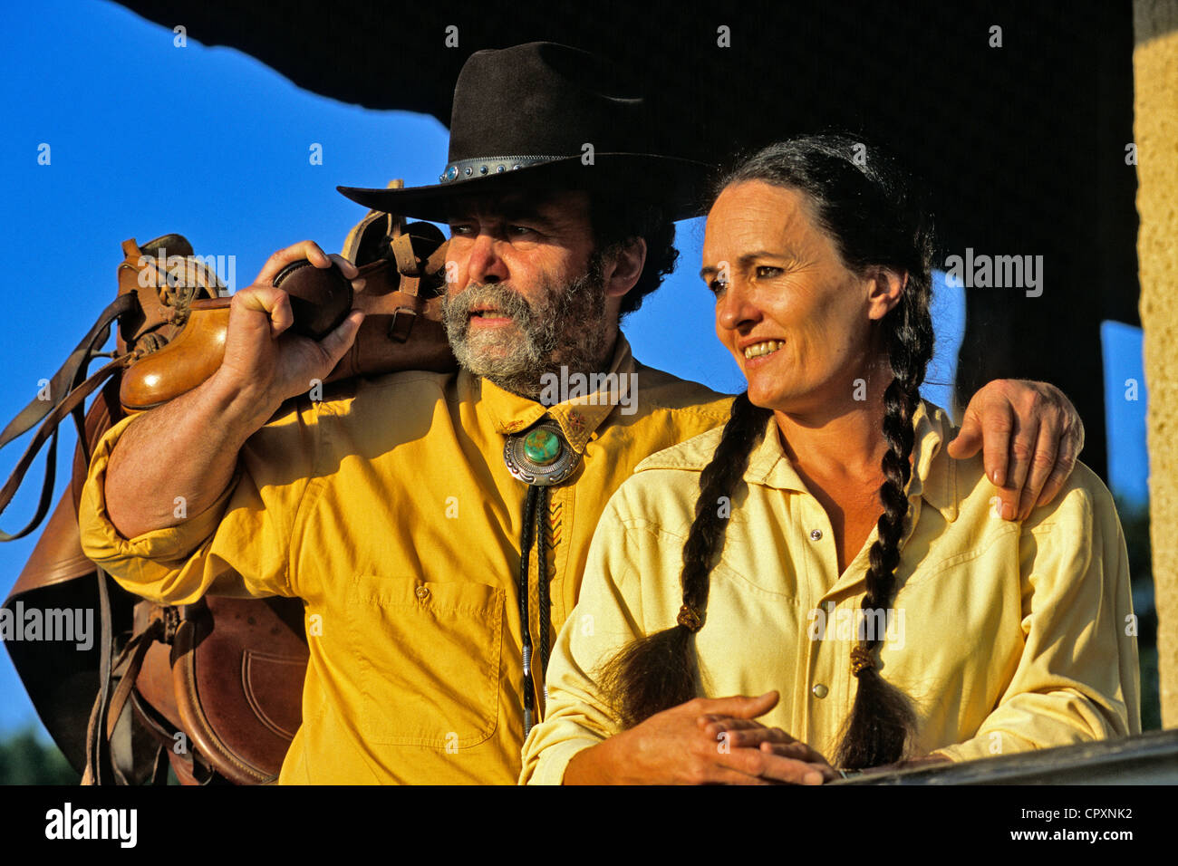 Old west saloon owner hi-res stock photography and images - Alamy