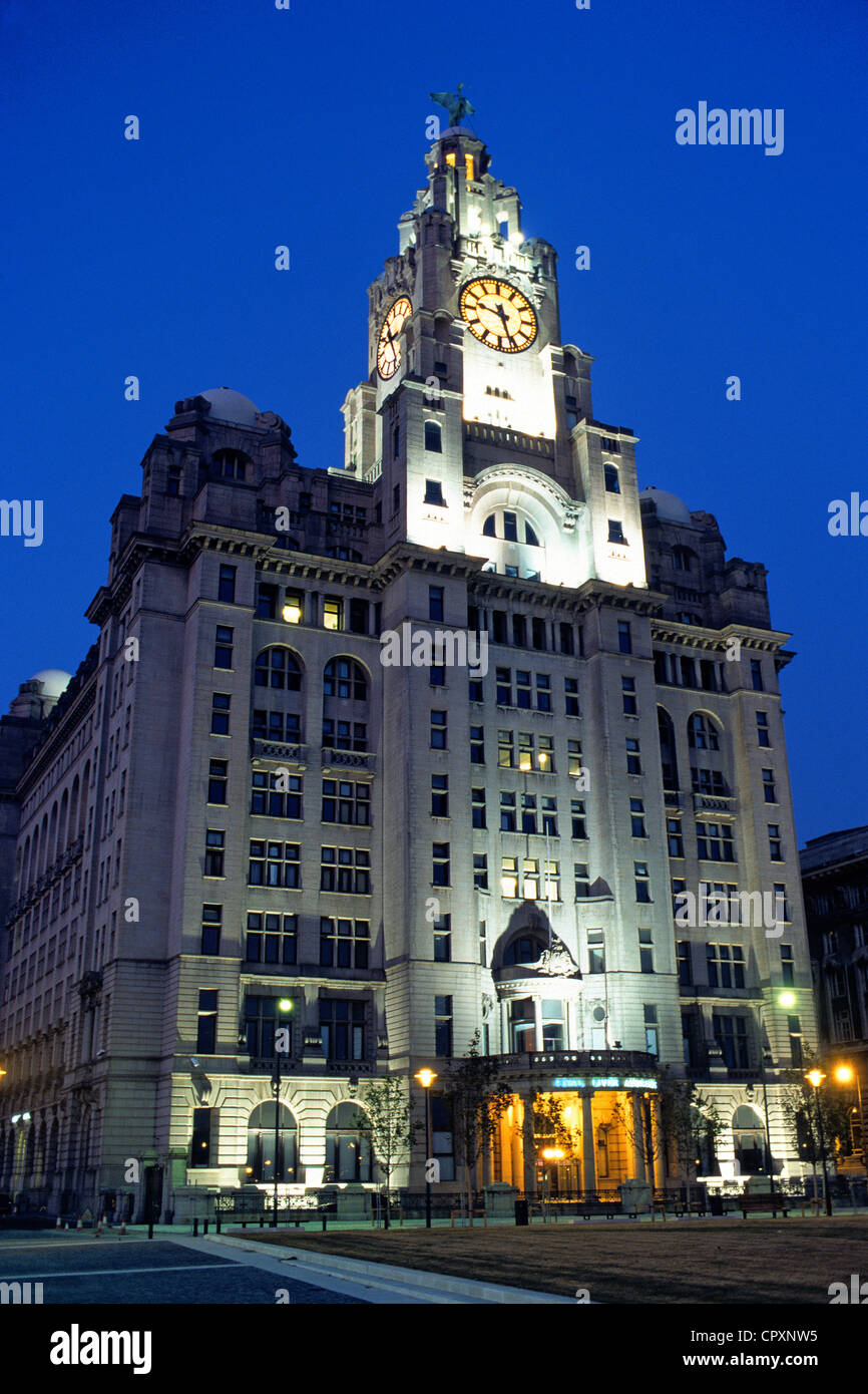 United Kingdom Merseyside Liverpool Royal Liver Building listed as ...