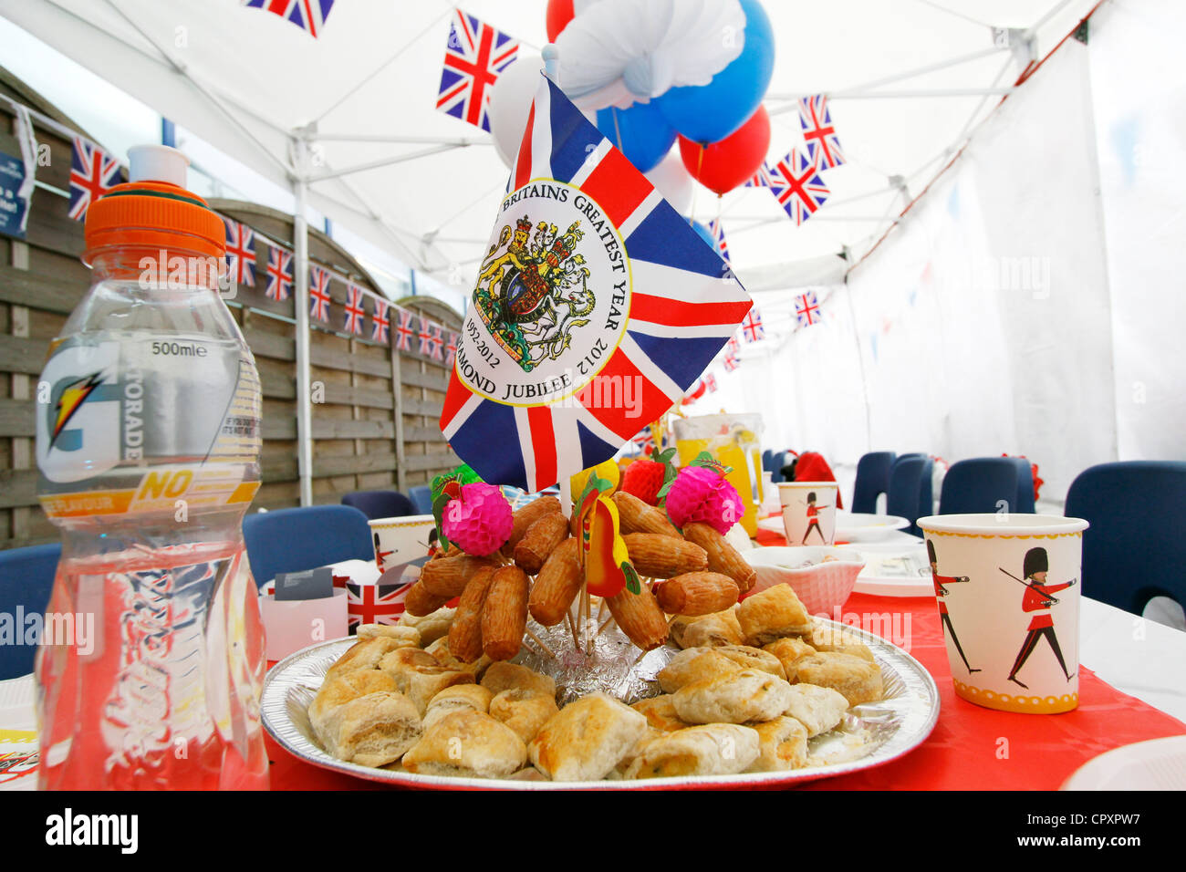 Jubilee party children hi-res stock photography and images - Alamy
