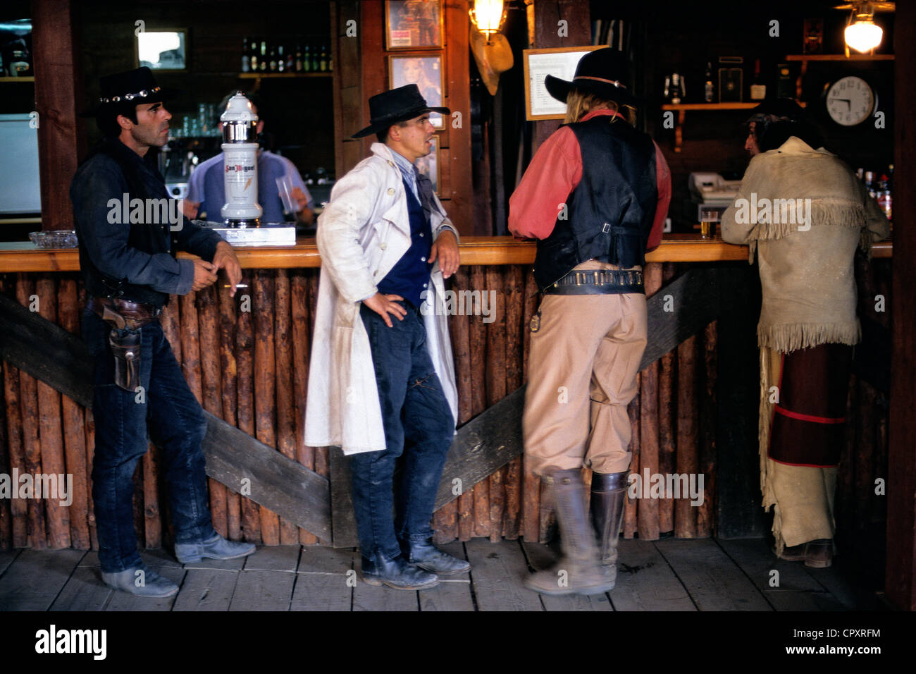 Western Bar Scene