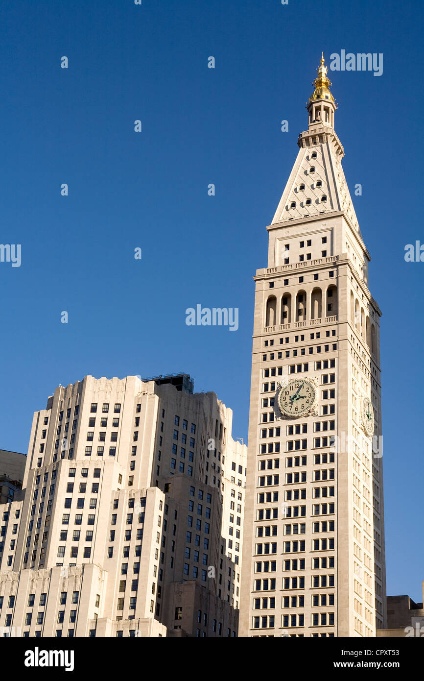 United States New York City Manhattan Midtown skyscrapers of ...