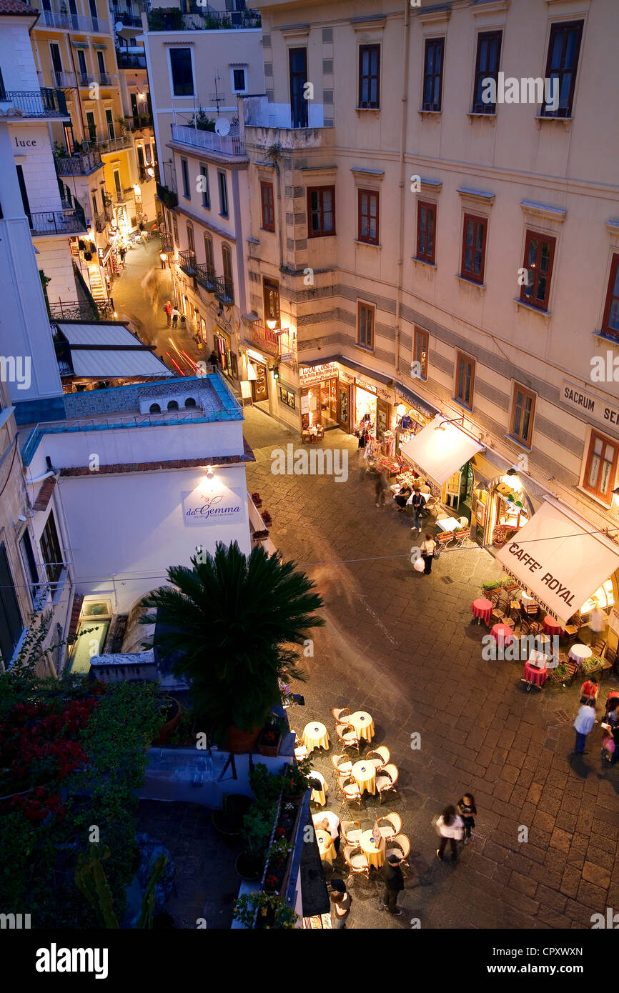 Amalfi coast night italy hi-res stock photography and images - Alamy