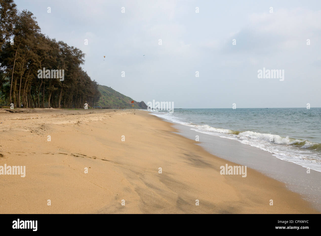 Coastal erosion keri beach querim hi-res stock photography and images - Alamy