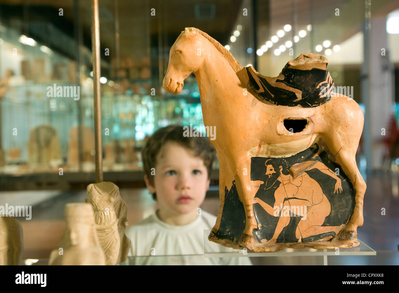 Italy, Sicily, Agrigento, Regional Museum of Archeology Stock Photo - Alamy