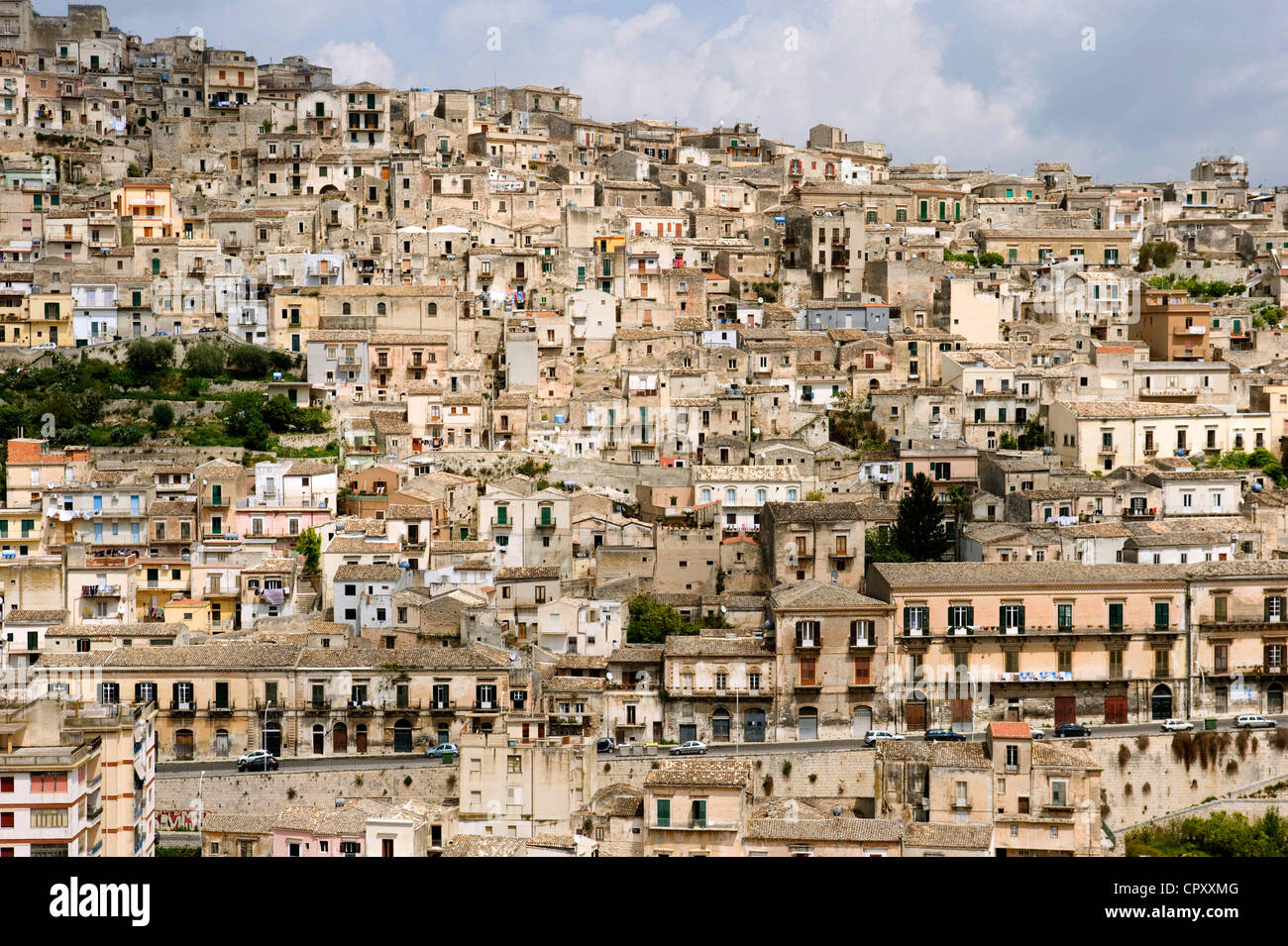 Italy, Sicily, Modica, Modica Alta (Upper Town Stock Photo - Alamy