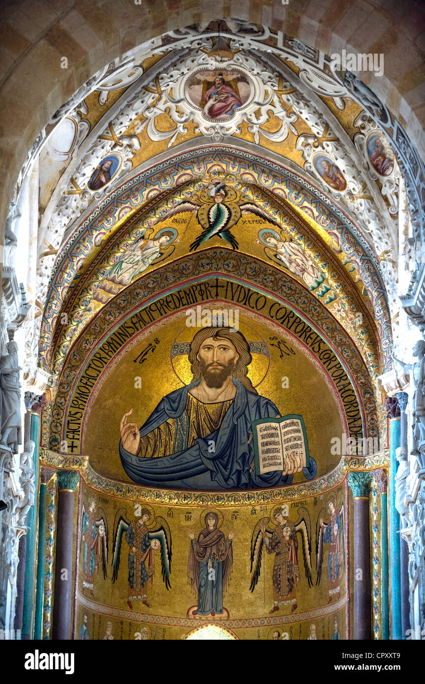 Christ pantocrator cefalu hi-res stock photography and images - Alamy
