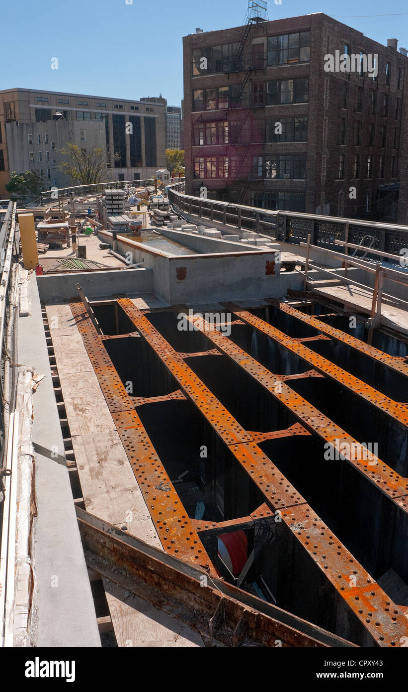 High line and new york and section c hi-res stock photography and ...