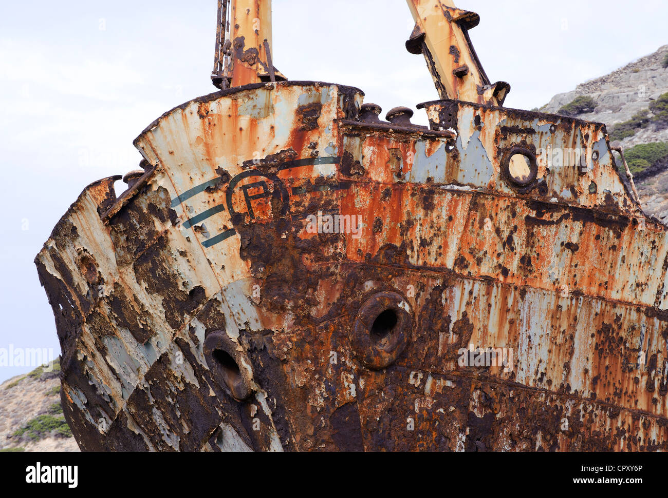 Greek cargo ships hi-res stock photography and images - Alamy