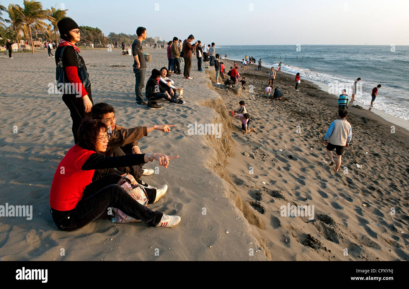 Taiwan, Kaohsiung, Cijin Island, the beach Stock Photo - Alamy