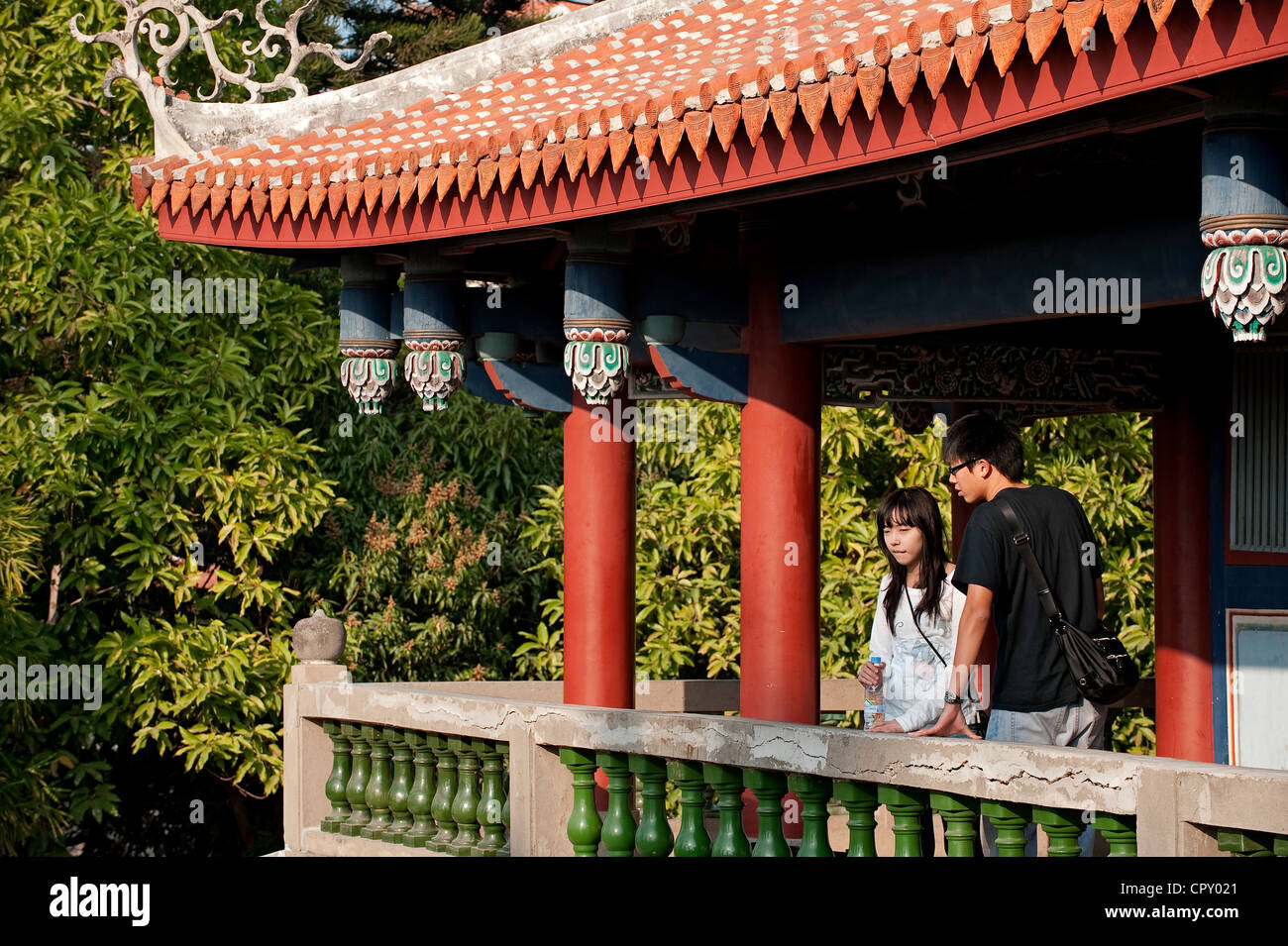 Taiwan, Tainan District, Tainan, Chihkan Towers (Fort Provintia ...