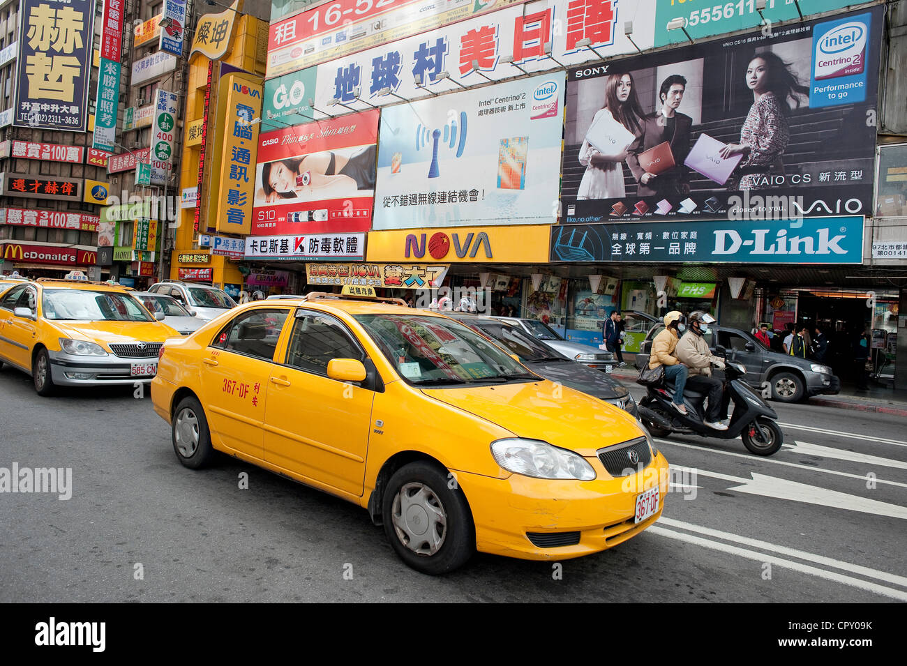 Taiwan taxi hi-res stock photography and images - Alamy