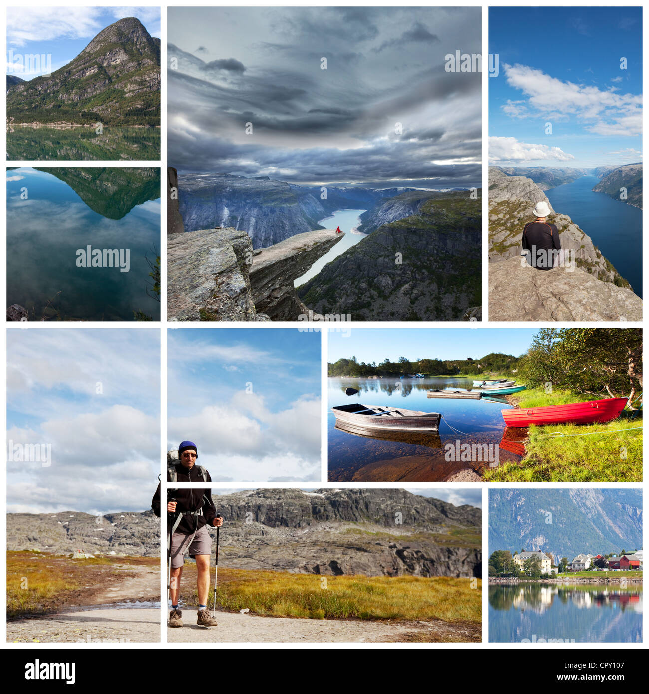 Collages landscape hi-res stock photography and images - Alamy