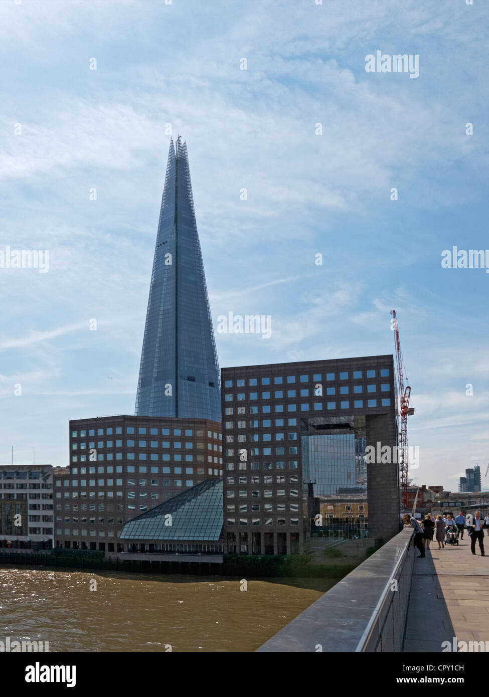 London the Shard in London Bridge Quarter Stock Photo - Alamy