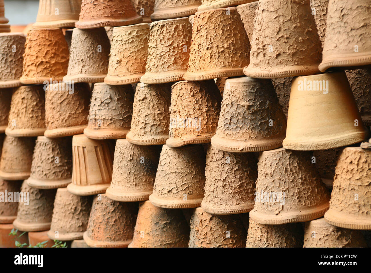 A Pottery vase pattern background Stock Photo - Alamy