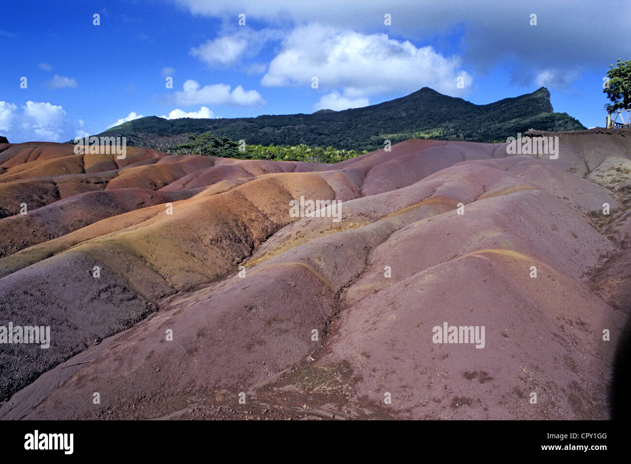 Mauritius Paille, land of 7 colors Stock Photo - Alamy