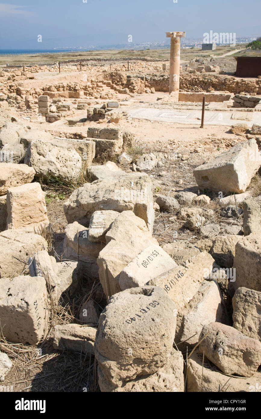 Ruins of paphos hi-res stock photography and images - Alamy