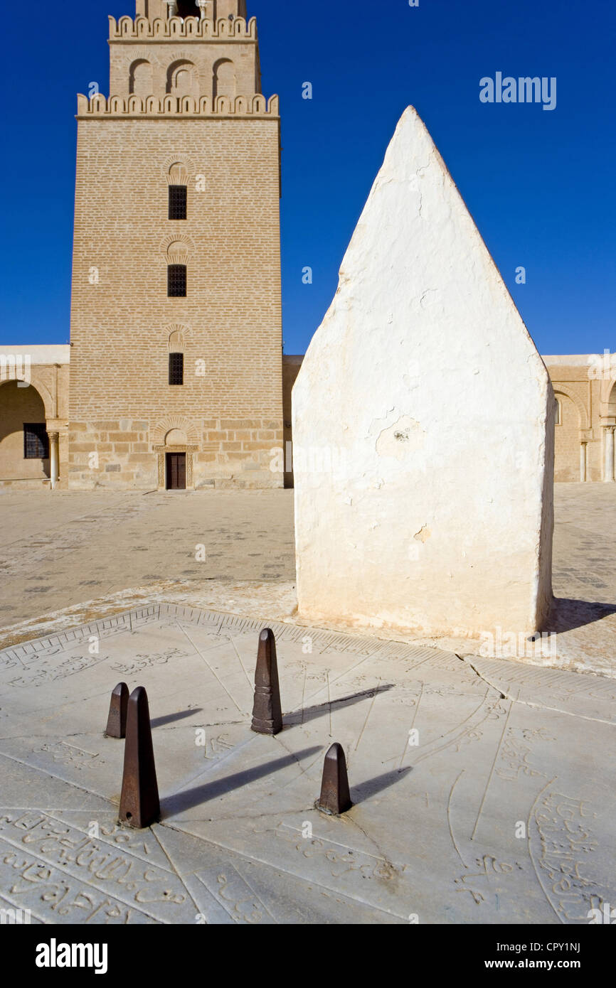 Tunisia, Kairouan, Mosque of Sidi Okba, sundials Stock Photo - Alamy