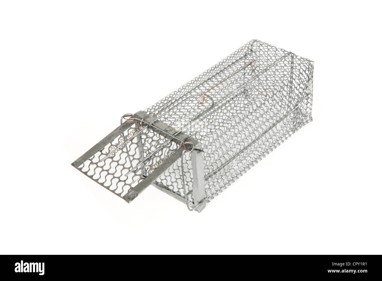 A Mouse trap on white background Stock Photo - Alamy