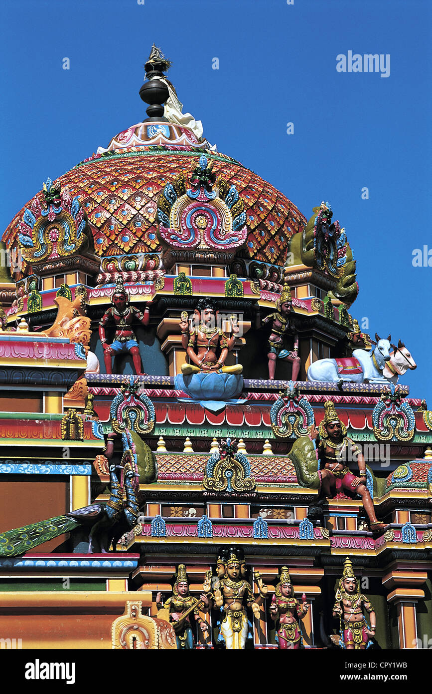 Mauritius tamil hindu temple hi-res stock photography and images - Alamy