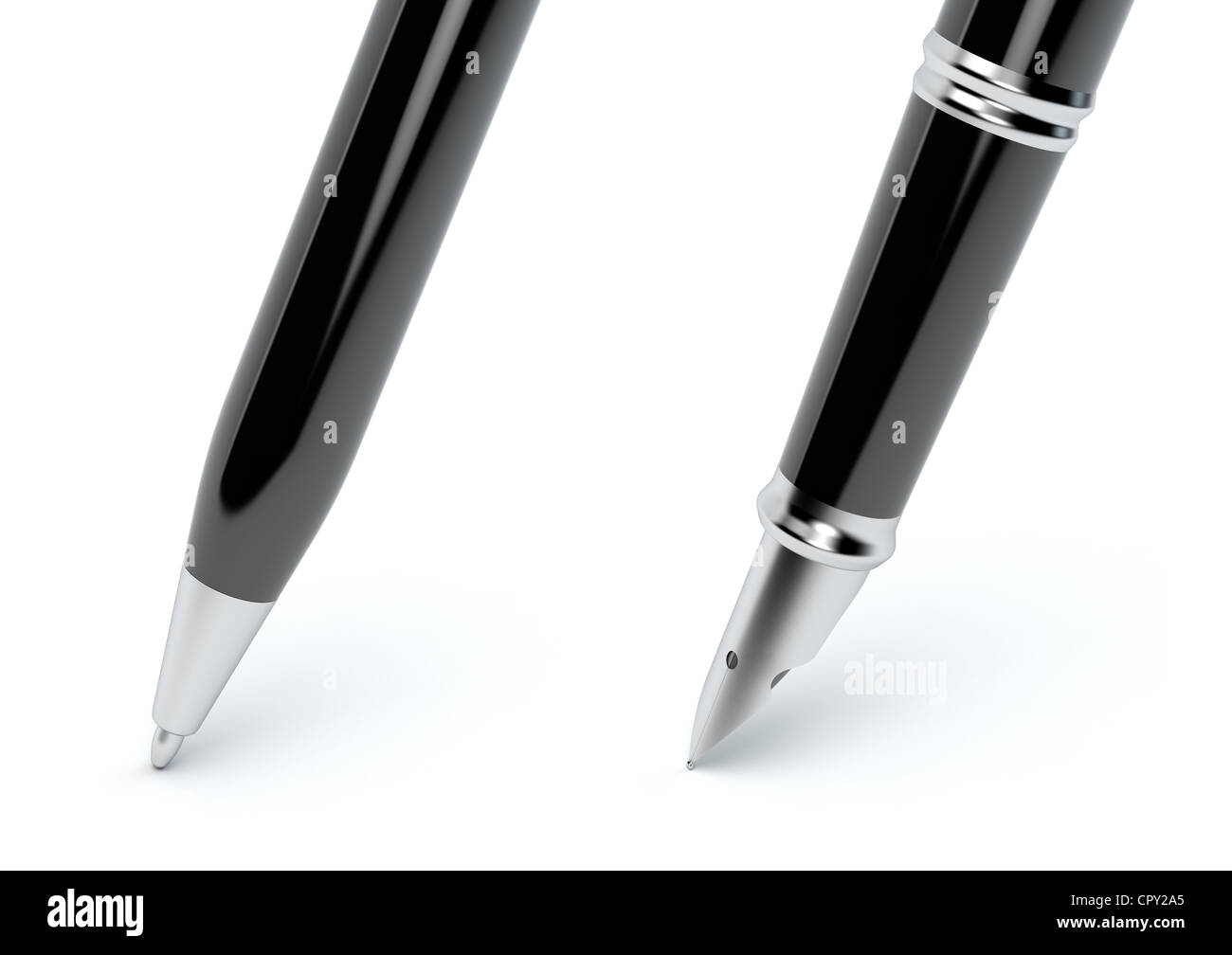 Student fountain pen Cut Out Stock Images & Pictures - Alamy