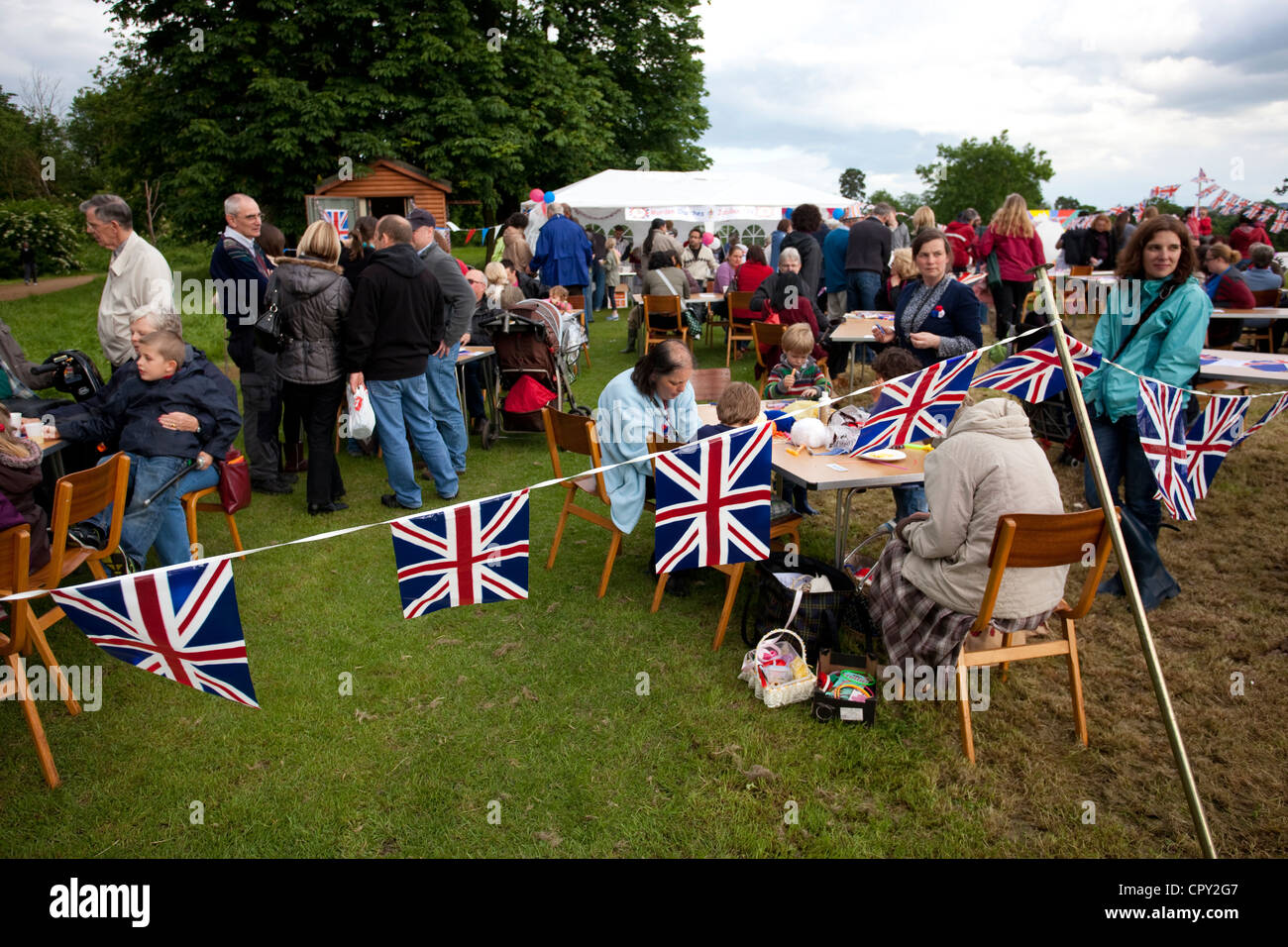 Jubilee party hi-res stock photography and images - Alamy
