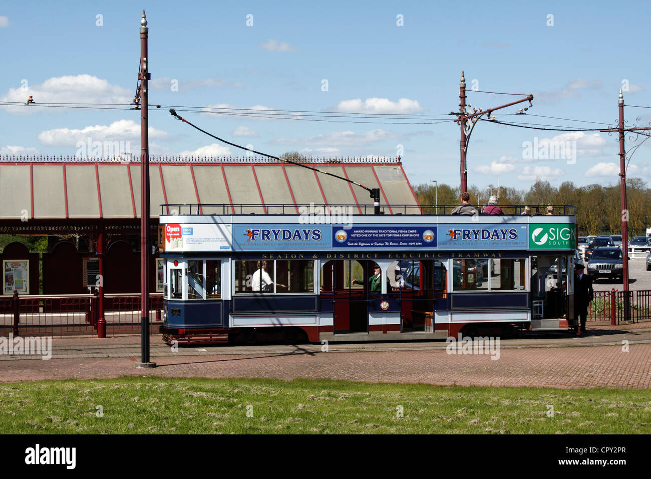 Seaton tramway east devon uk hi-res stock photography and images - Alamy