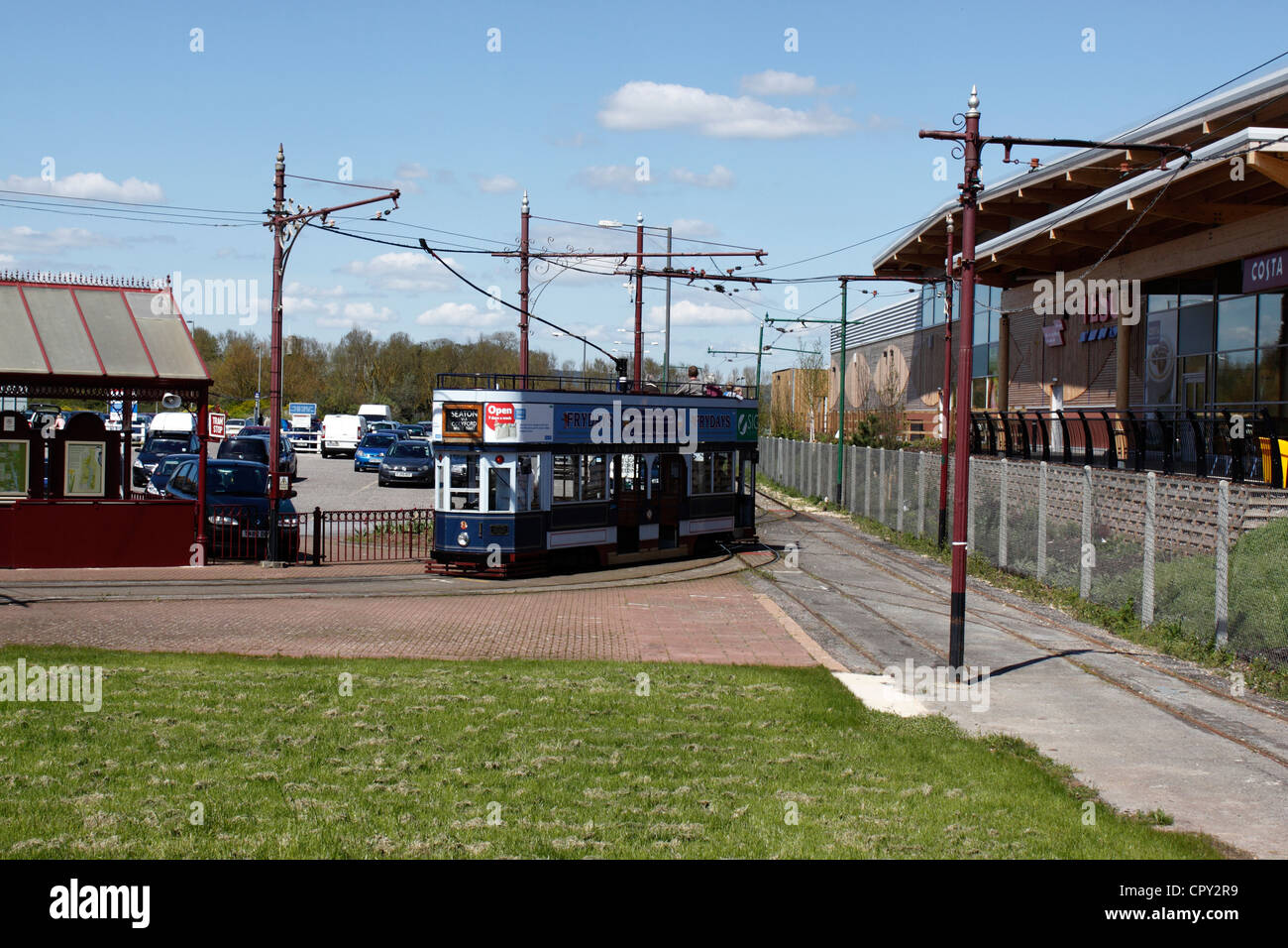 SEATON TRAMWAY EAST DEVON. UK Stock Photo - Alamy