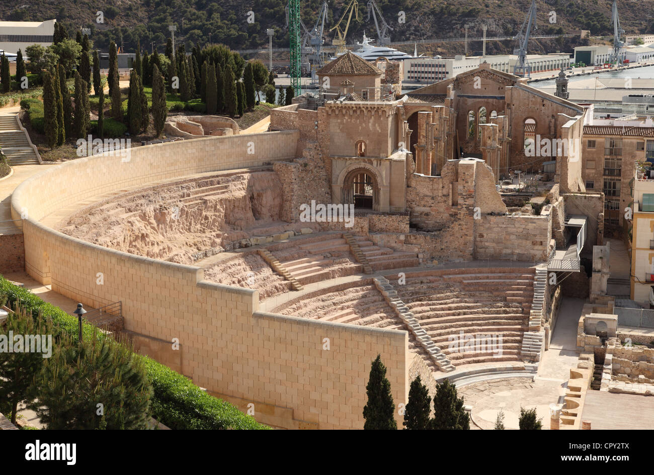 View antique amphitheater arena hi-res stock photography and images - Alamy