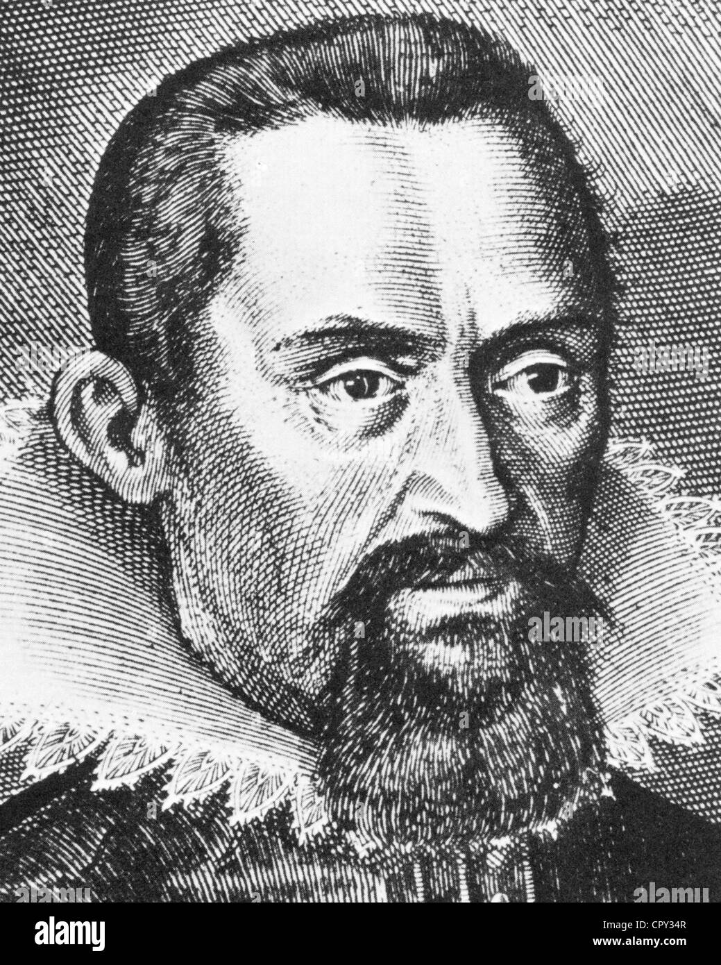 JOHANNES KEPLER (1571-1630) German mathematician and astronomer Stock ...