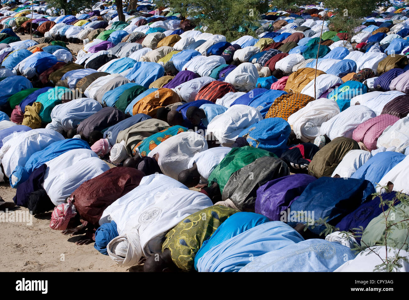 Mali, Timbuktu, time of the Friday prayer Stock Photo - Alamy