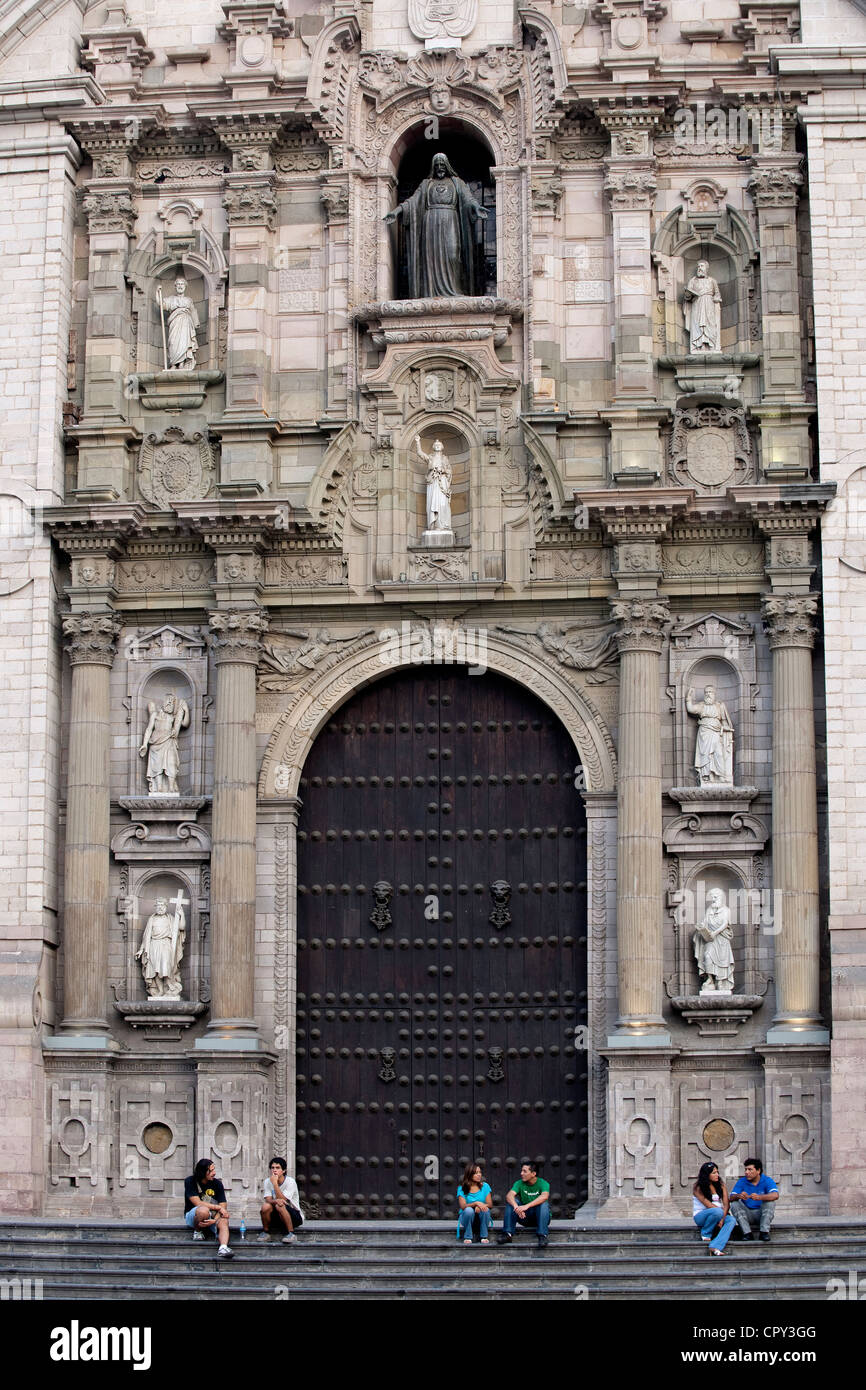 Peru Lima historical center listed as World Heritage by UNESCO Plaza de ...