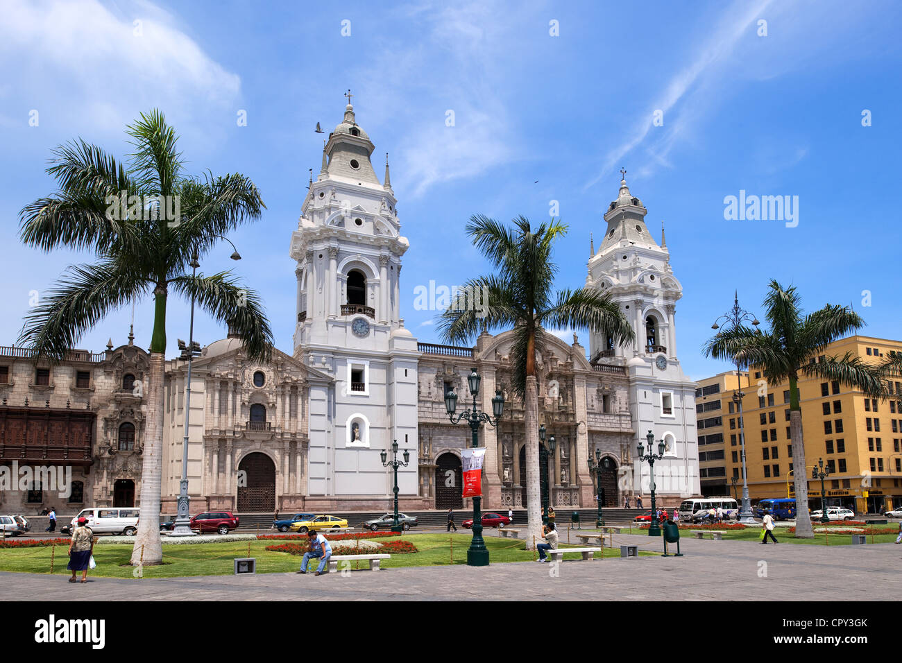 Peru Lima historical center listed as World Heritage by UNESCO Plaza de ...