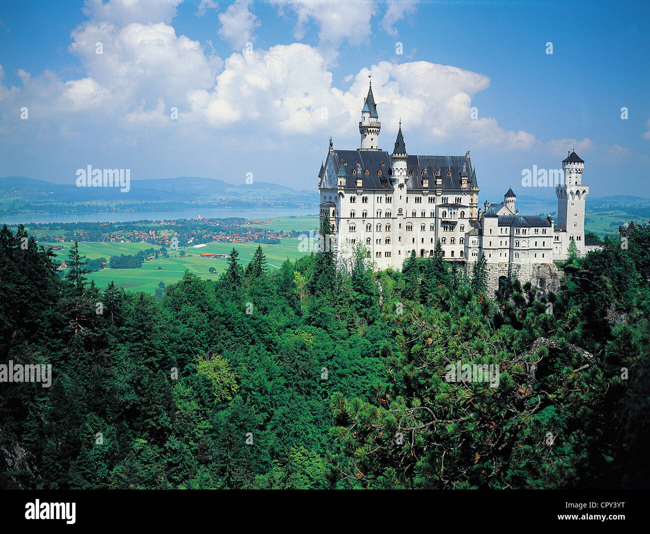 Germany, Bavaria, Schwangau, neuschwanstein castle Stock Photo - Alamy