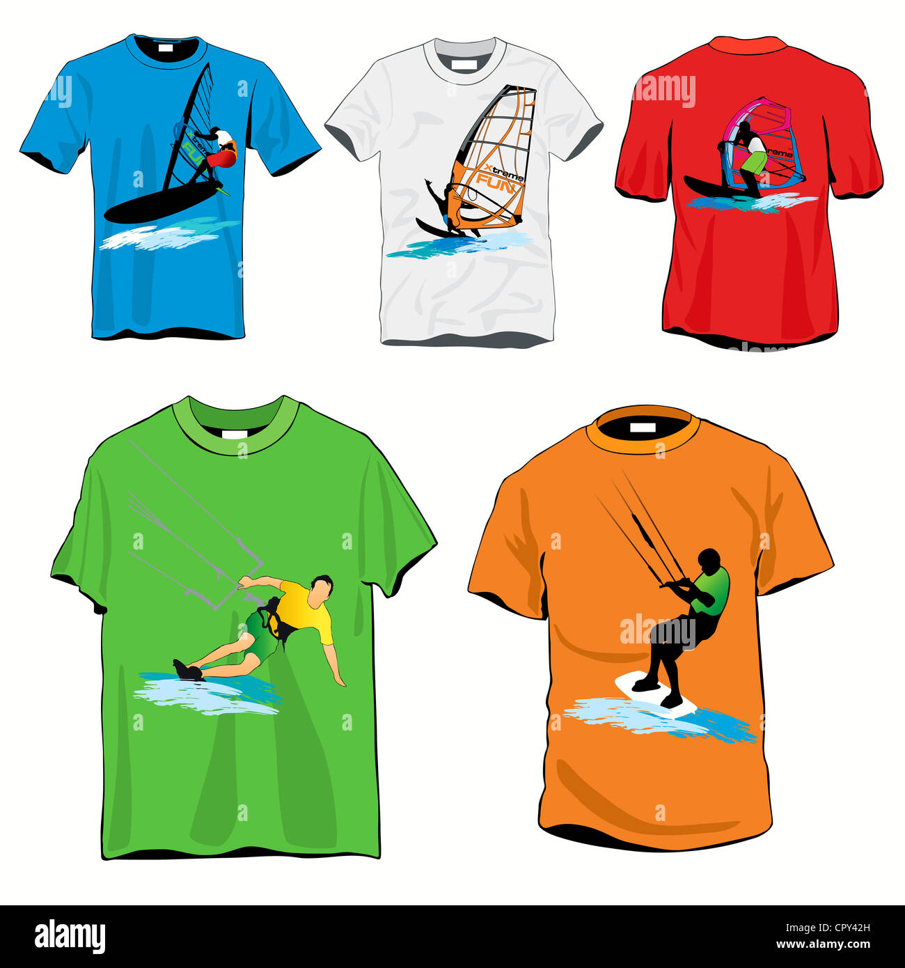 Flying surf Cut Out Stock Images & Pictures - Alamy