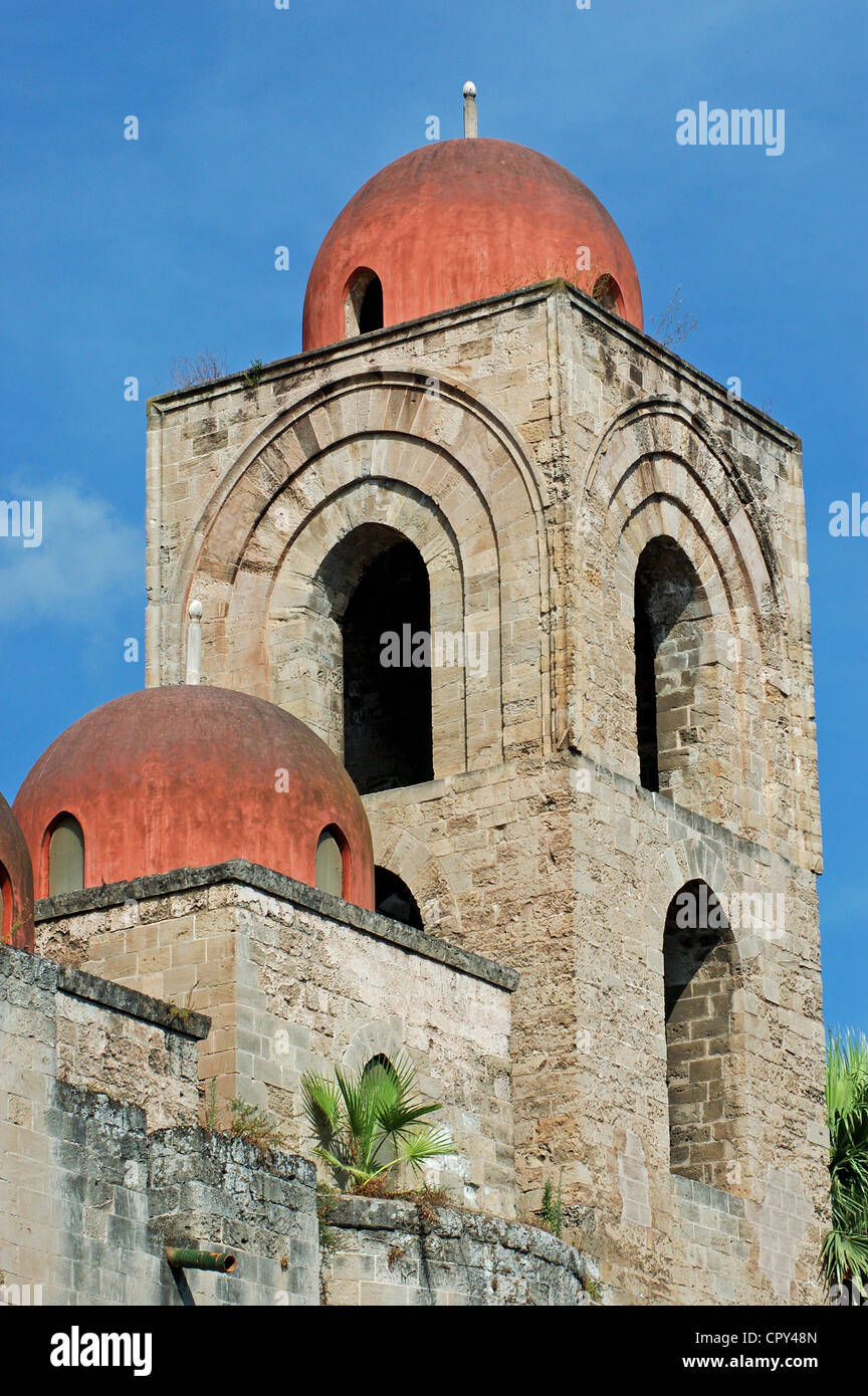 Italy, Sicily, Palermo, the arabo-norman church Stock Photo - Alamy