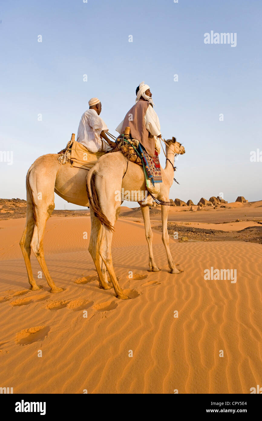 Sudan, Nubian Desert, High Nubia, Nahr an Nil province, Meroe ...