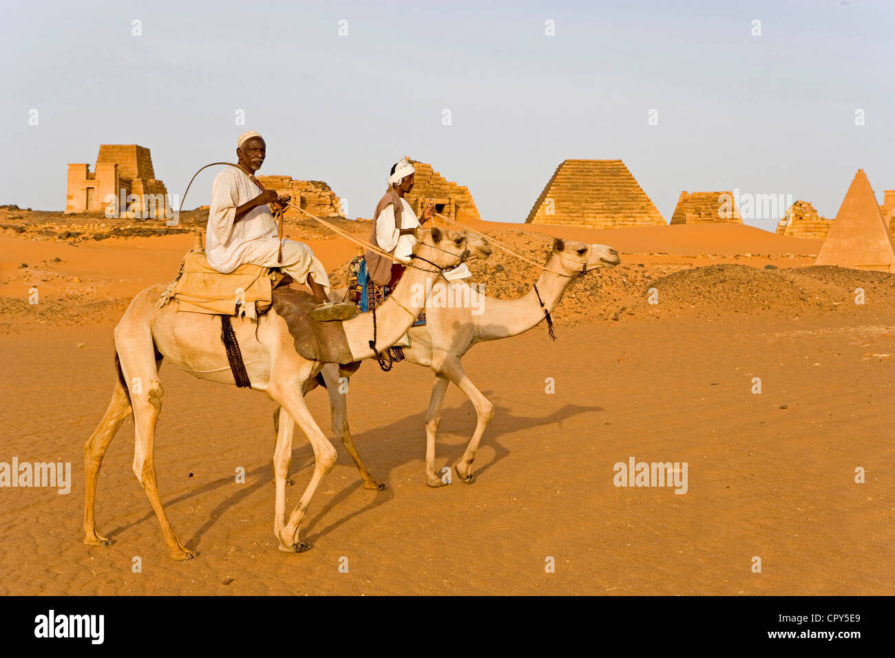 Sudan, Nubian Desert, High Nubia, Nahr an Nil province, Meroe ...