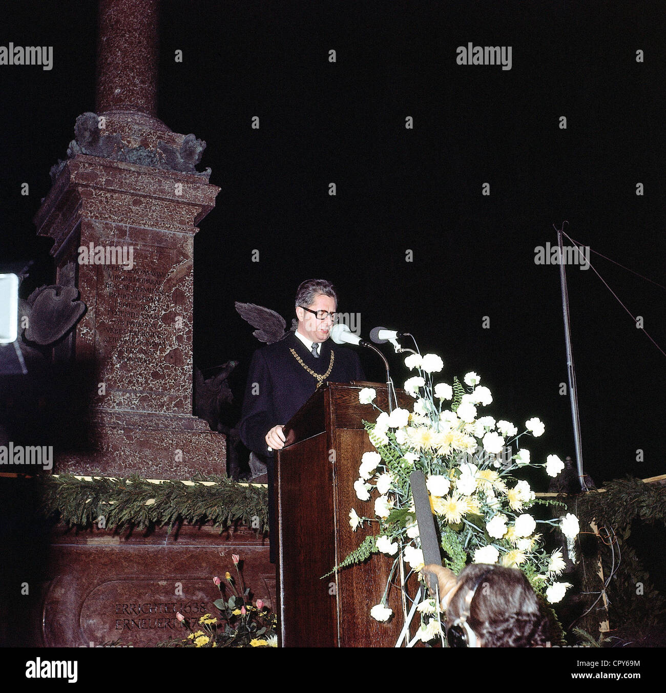 1970s speech hi-res stock photography and images - Alamy