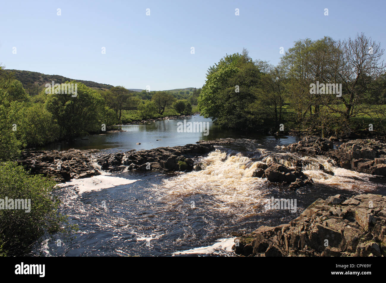 Teesdale waterfalls hi-res stock photography and images - Alamy