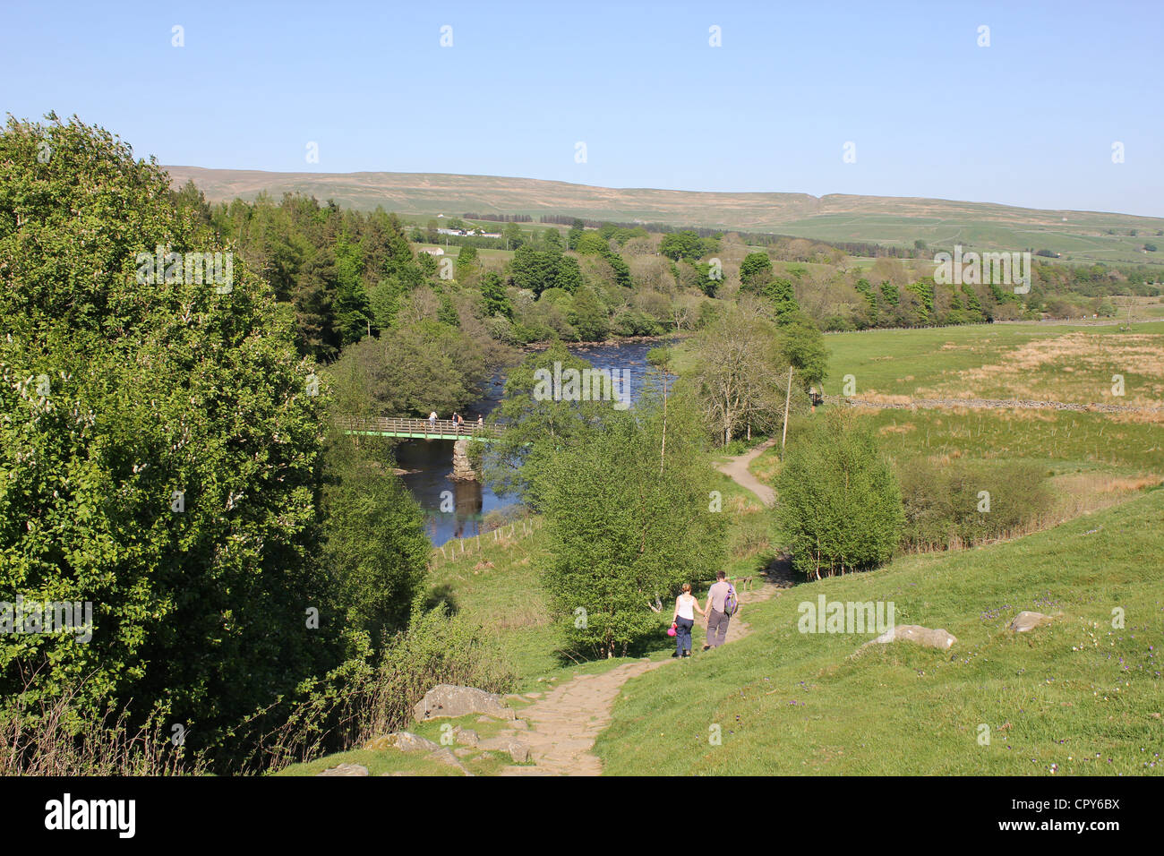 Teesdale scenes, North East England. 26th May 2012 - river views ...