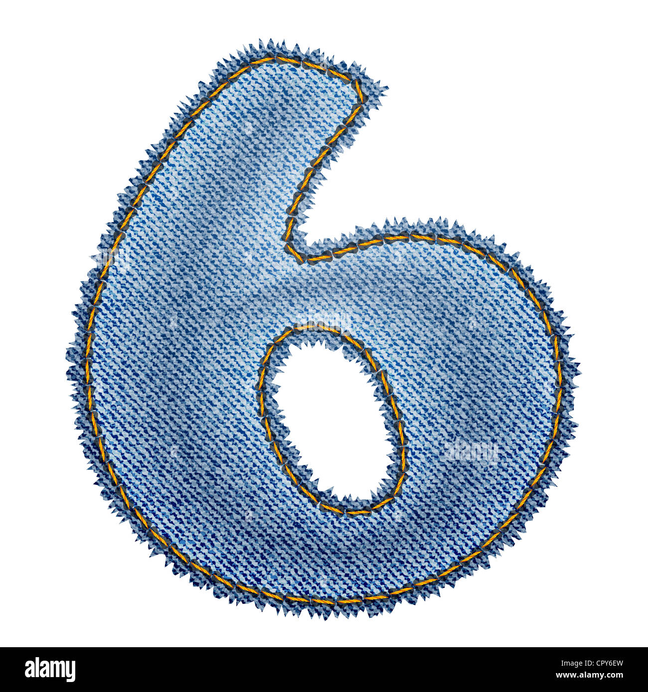 Jeans alphabet denim number hi-res stock photography and images - Alamy