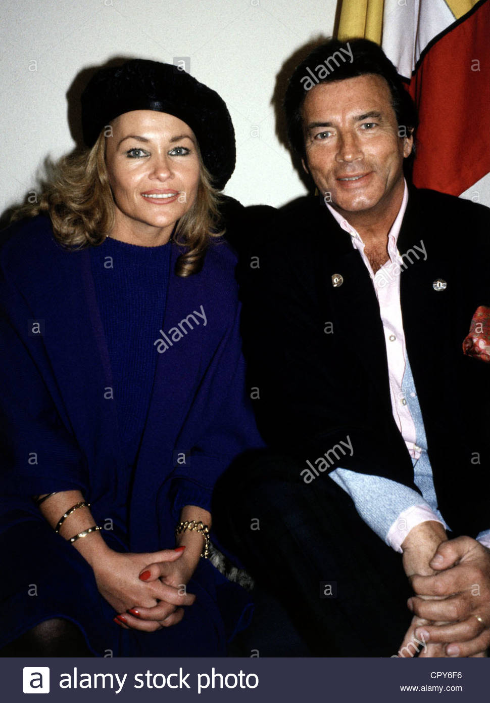 French Actor Pierre Brice Wife High Resolution Stock Photography and ...