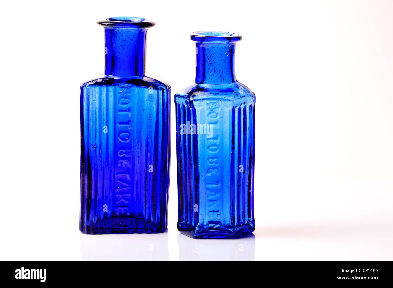 Cobalt Blue Poison Bottle High Resolution Stock Photography and Images ...