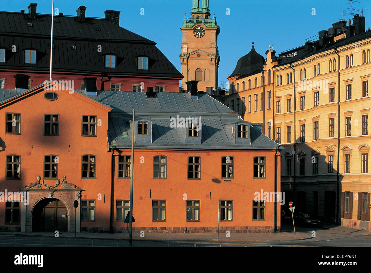 Sweden, Stockholm, Gamla Stan quarter square Stock Photo - Alamy