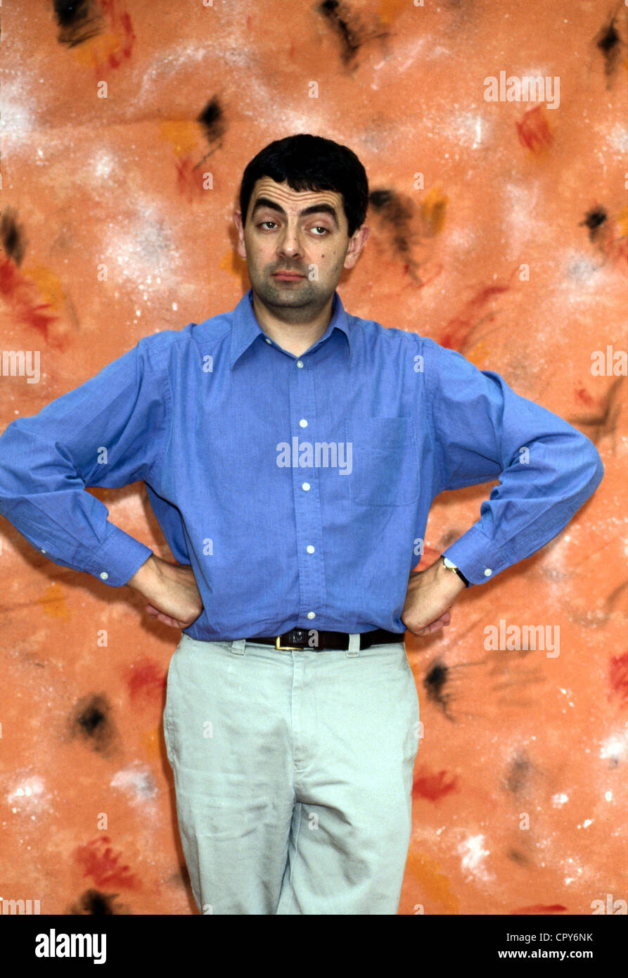 Atkinson, Rowan (Mr. Bean), * 6.1.1955, British actor, comedian, half ...