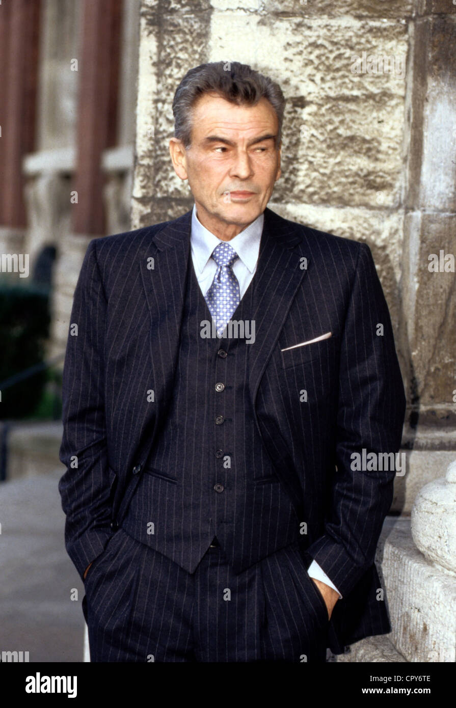 Buchholz, Horst, 4.12.1933 - 3.3.2003, German actor, half length, 1997 ...